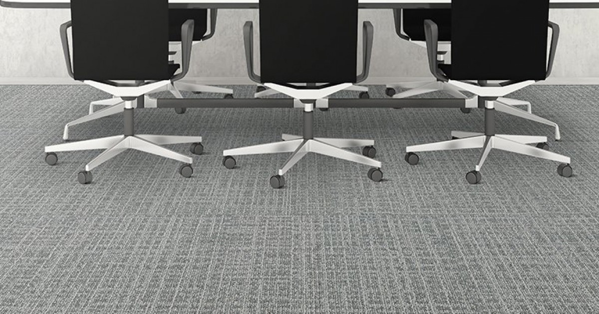 Mesh Carpet Tiles | Urban Grid | Belgotex